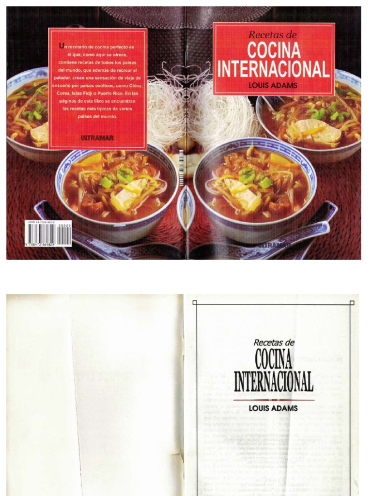 Recetas de Cocina Internacional L Adams | PDF