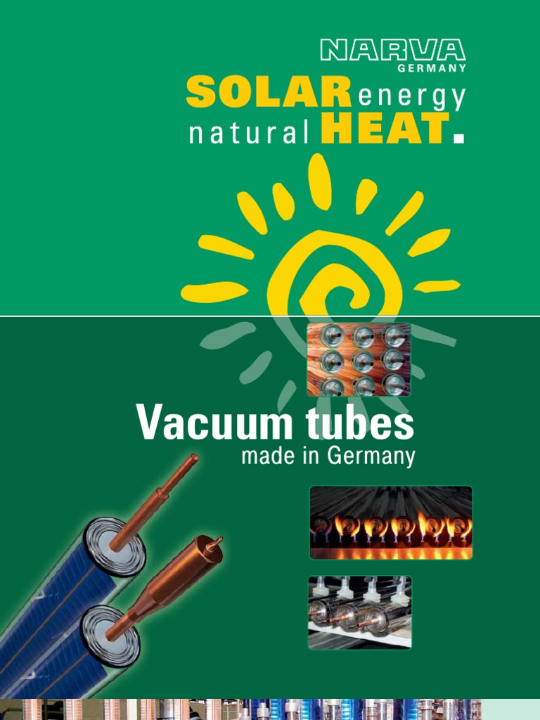 NARVA Tube Information | PDF | Vacuum Tube | Vacuum