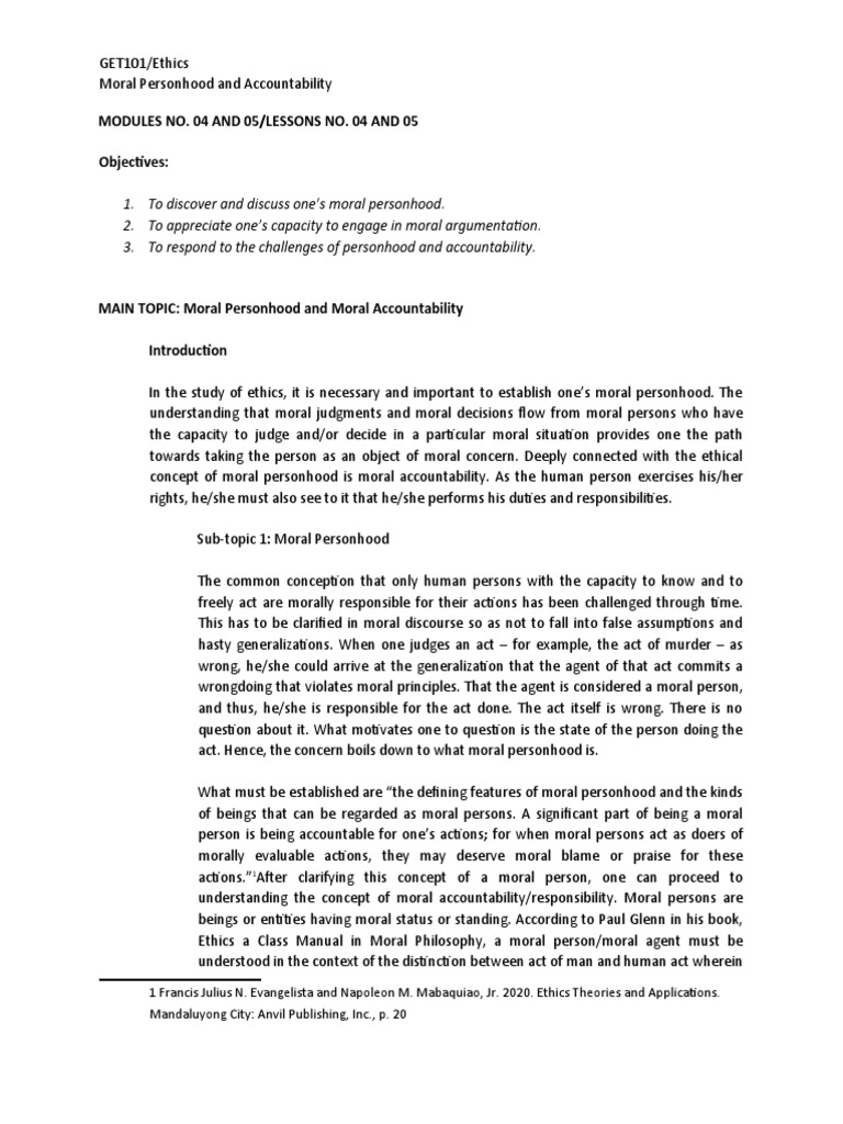 Module 4 | PDF | Rights | Accountability