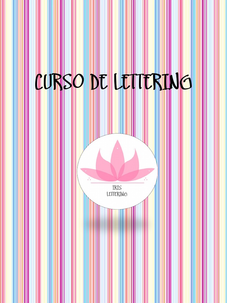 Cartilla Lettering Iris (107 Páginas) Iris | PDF | Tipografía | Papel