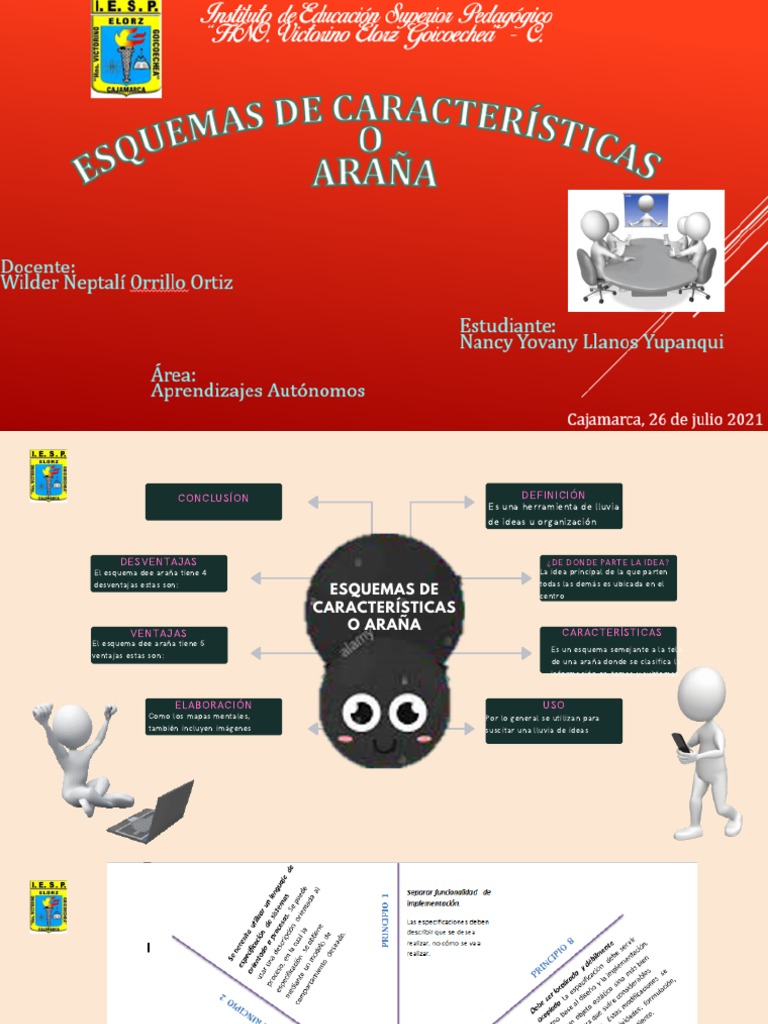 Esquema de Araña - Nancy Llanos | PDF