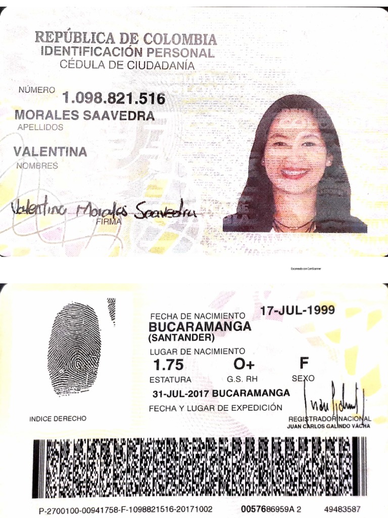 Cedula Valentina | PDF