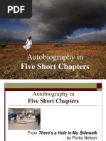 Autobiography in Five Short Chapters | PDF