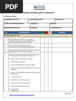 Hydrotesting Checklist | PDF | Business