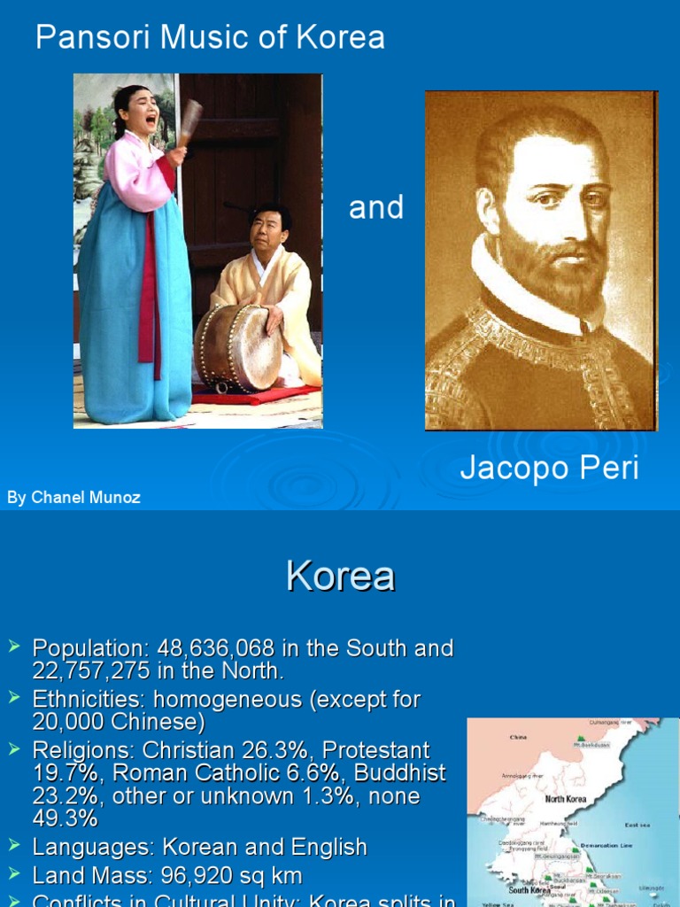 Pansori Music of Korea: by Chanel Munoz | PDF | Korea | Performing Arts