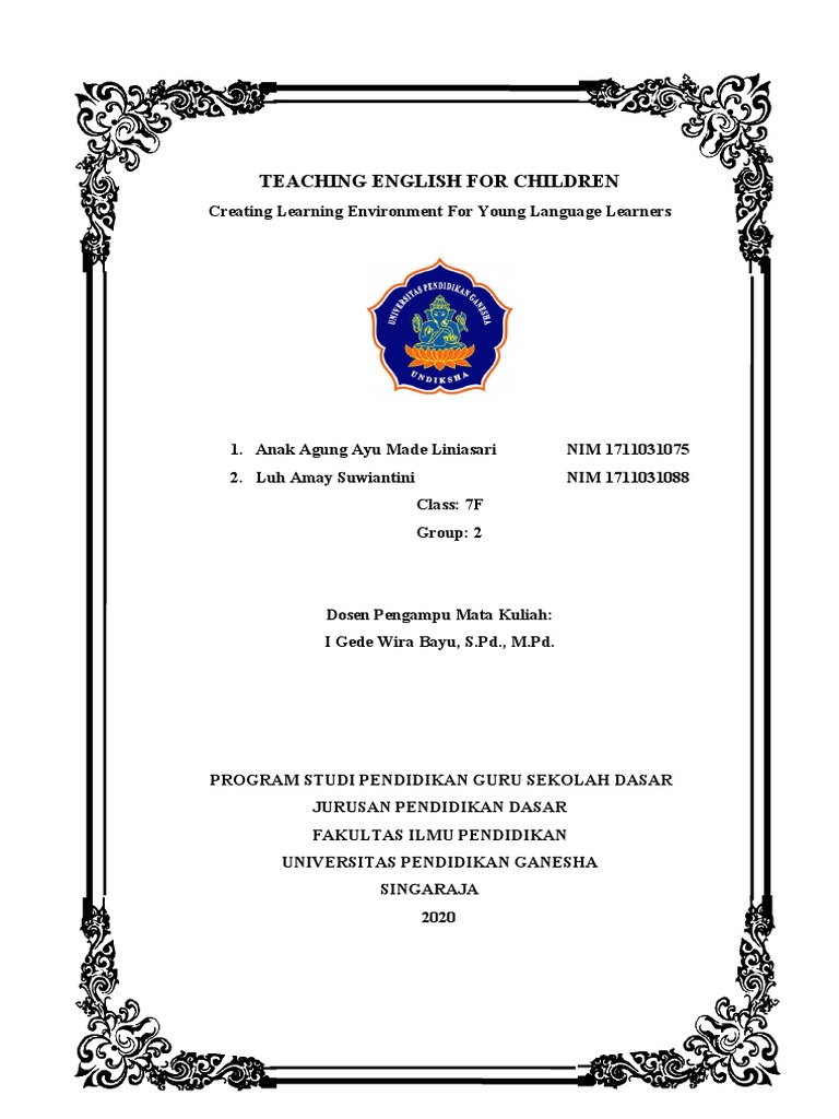 Teaching English For Children | PDF | Phonics | Literacy