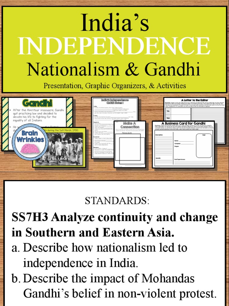 India’s Path to Independence | PDF | Mahatma Gandhi | British Raj