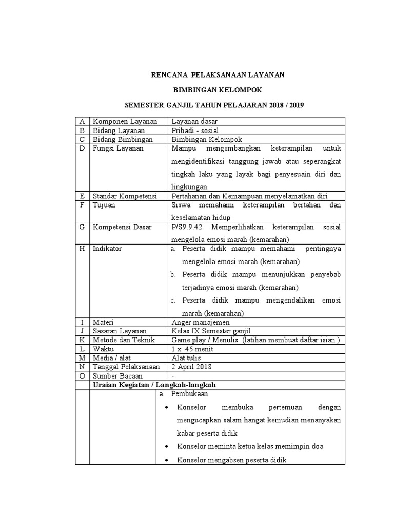RPL.1. Mengelola Emosi | PDF