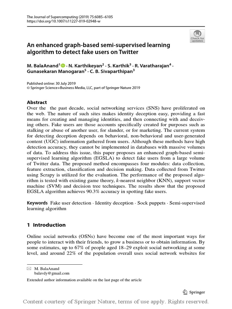 An Enhanced Graph Based Semi Supervised Learning A Pdf Accuracy And