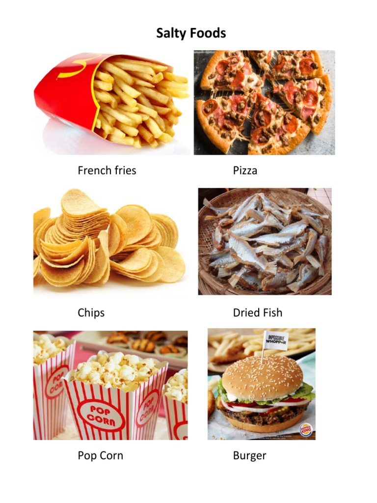 Salty Foods | PDF