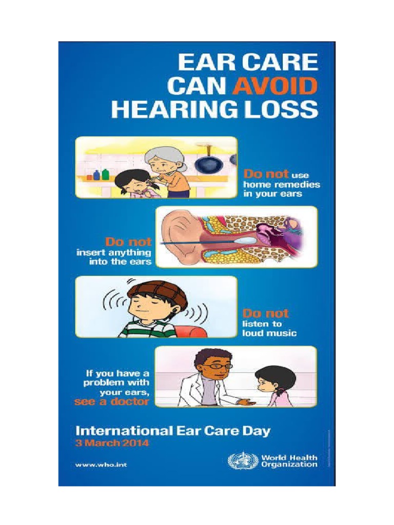 Proper Care of Nose and Ears | PDF
