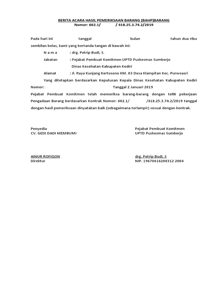PPHP Pengadaan Langsung LBH Dari 50 SD 250 Juta | PDF