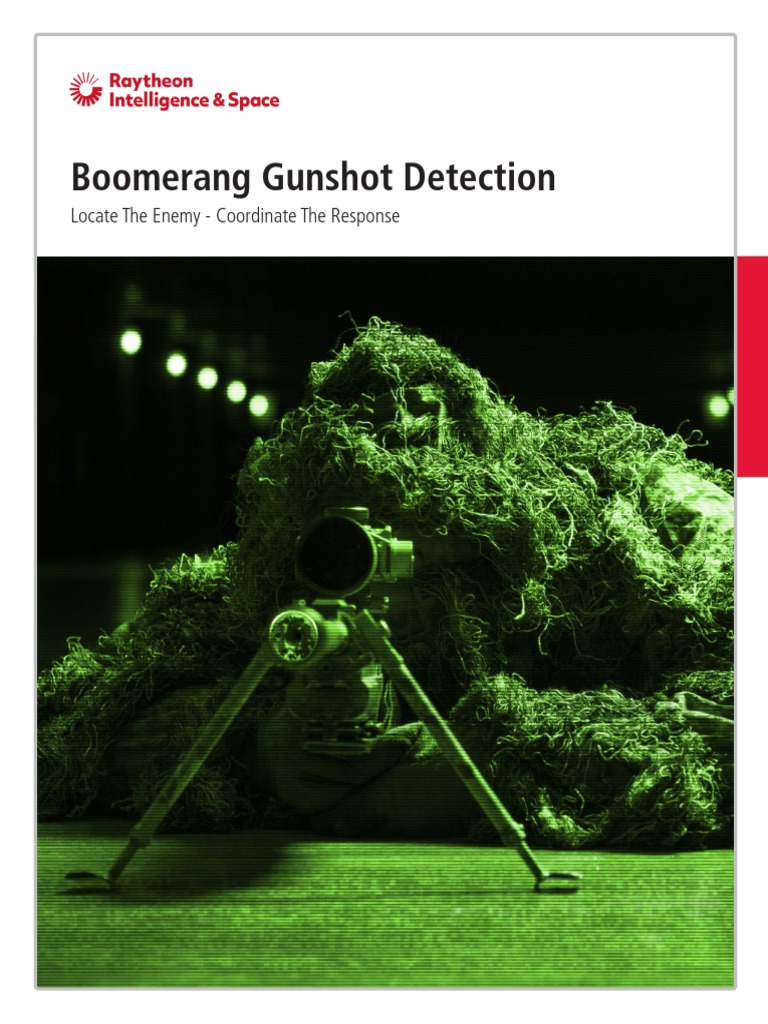 Boomerang Gunshot Detection: Locate The Enemy - Coordinate The Response ...