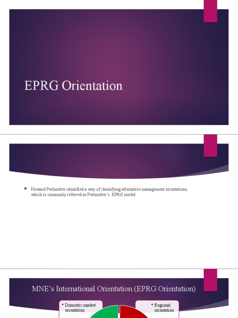 Perlmutter's EPRG Model April 2019 | PDF | Business | Economies