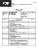 Checklist On Small Value Procurement | PDF | Procurement | Business