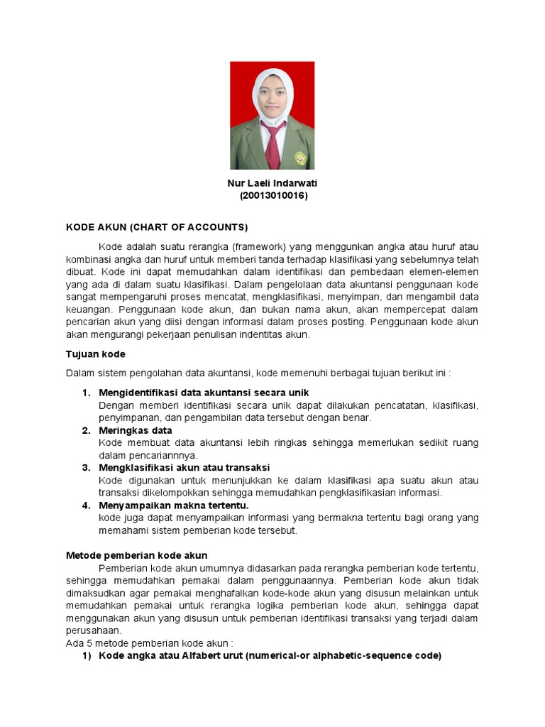 Kode Akun | PDF