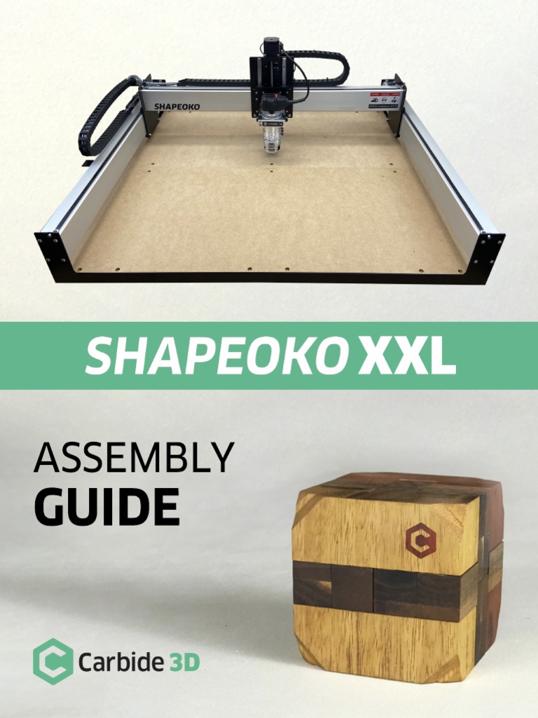 Shapeoko XXL Assembly Guide | PDF | Screw | Nut (Hardware)