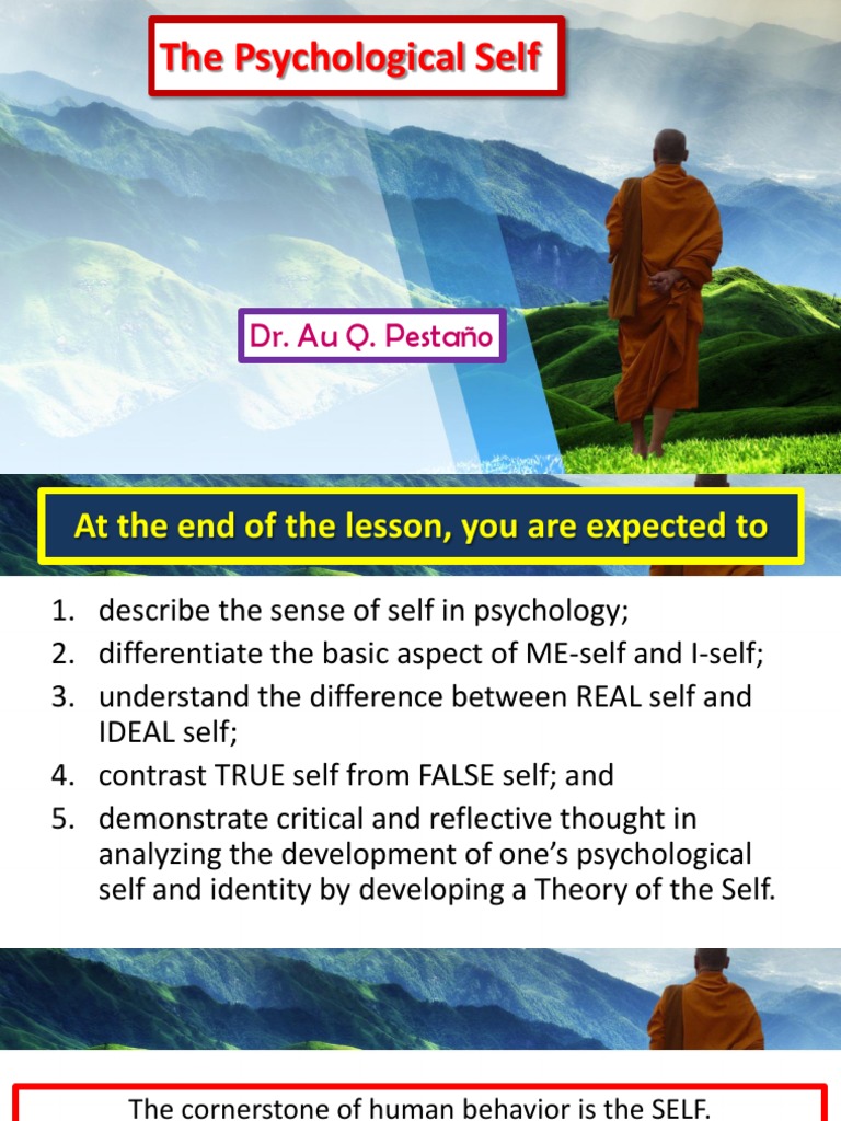 The Psychological Self: Understanding ME-Self, I-Self, Real Self, Ideal ...