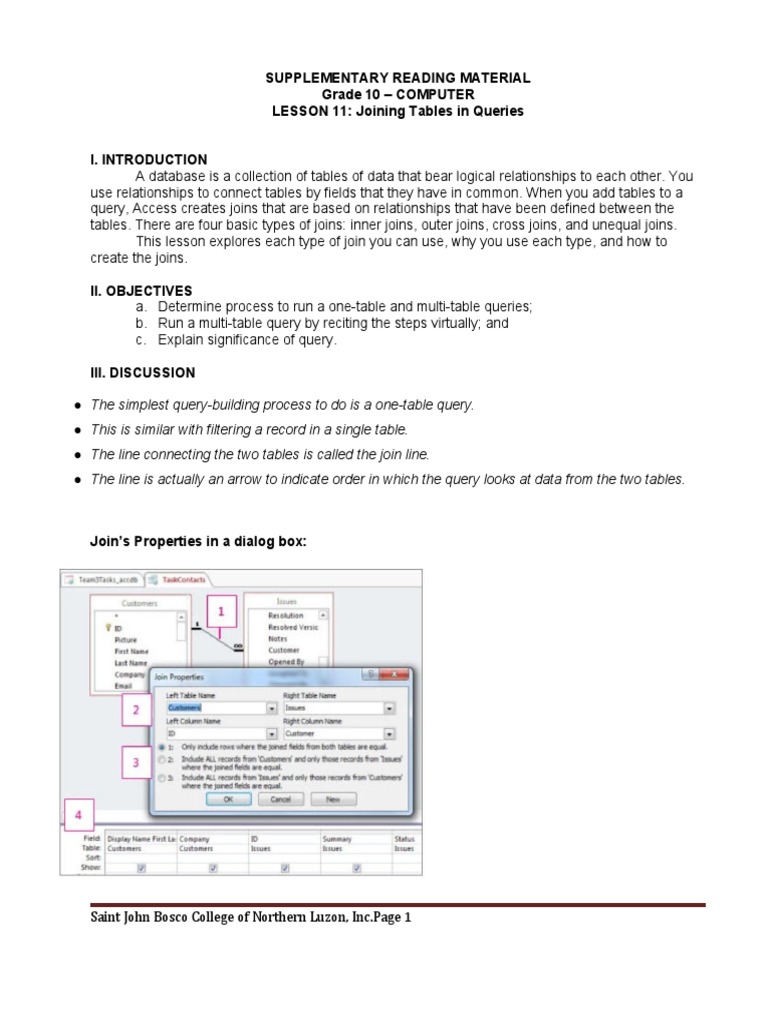 RM 9 - Joining Tables | PDF | Information Retrieval | Computer Science