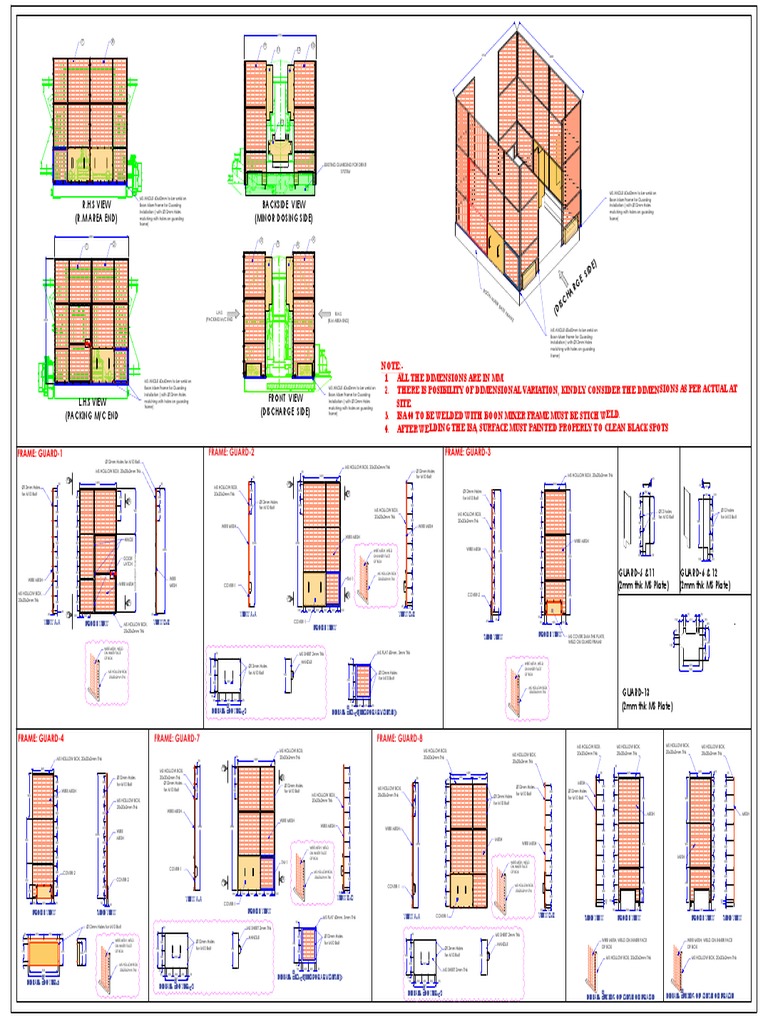 Boon Mixer Guarding-Model | PDF | Manufactured Goods | Mechanical ...