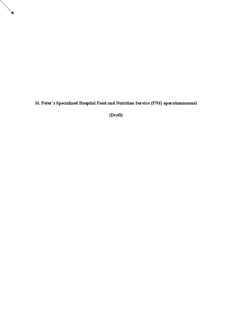 (Sep 22) FNSD Manual - 1st Draft | PDF | Dietitian | Foods