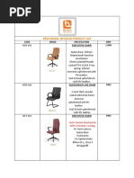 Office Chair Quotation Sheet 1 | PDF | Chair | Upholstery