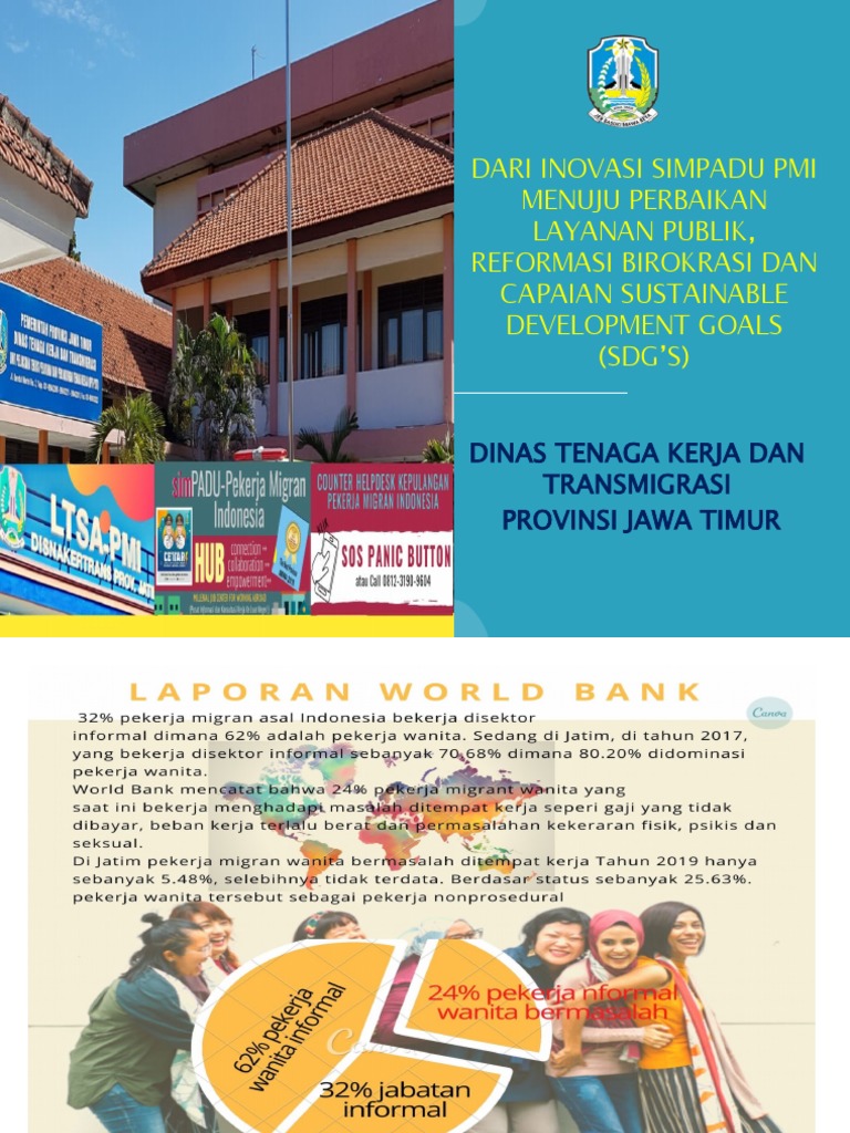 REPLIKASI INOVASI SIMPADU PMI-29 SEP 2021 (DisnakertrasnJatim) | PDF
