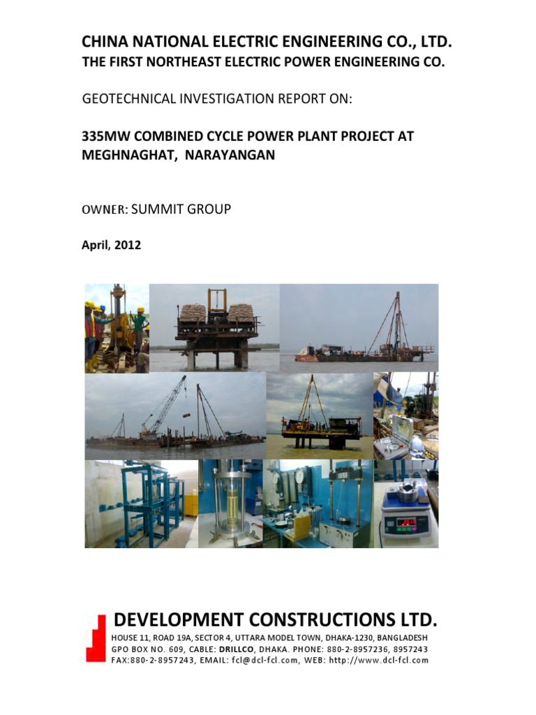 Attachment-4 To Annexure-Iii-C-Preliminary Soil Investigation Report | Download Free PDF | Deep ...