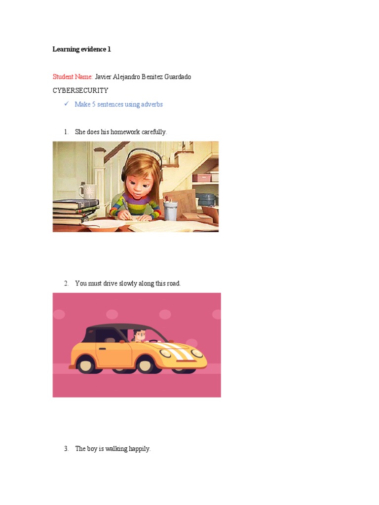 Learning Evidence 1 | PDF