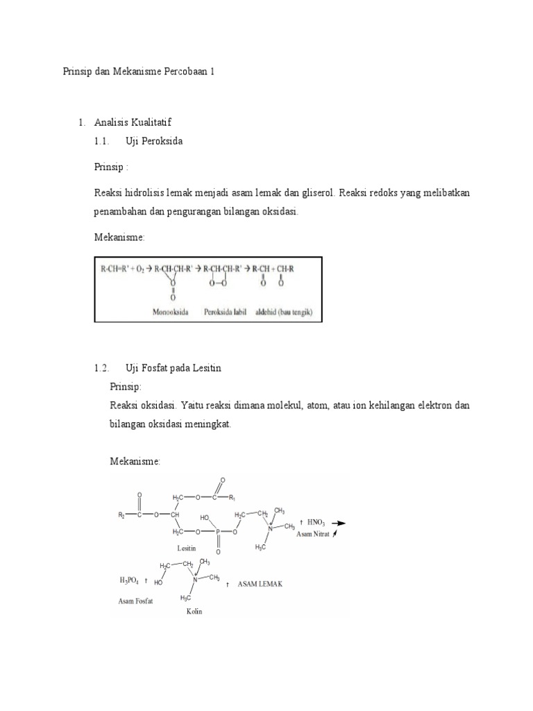 Prinsip Dan Mekanisme P1 | PDF | Memasak, Makanan, & Anggur