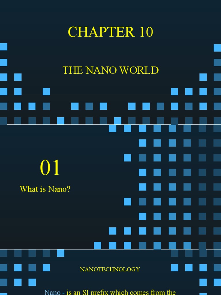 The Nano World | PDF | Nanotechnology | Chemistry