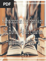 Bakit Kailangan Aralin Ang Panitikan? | PDF
