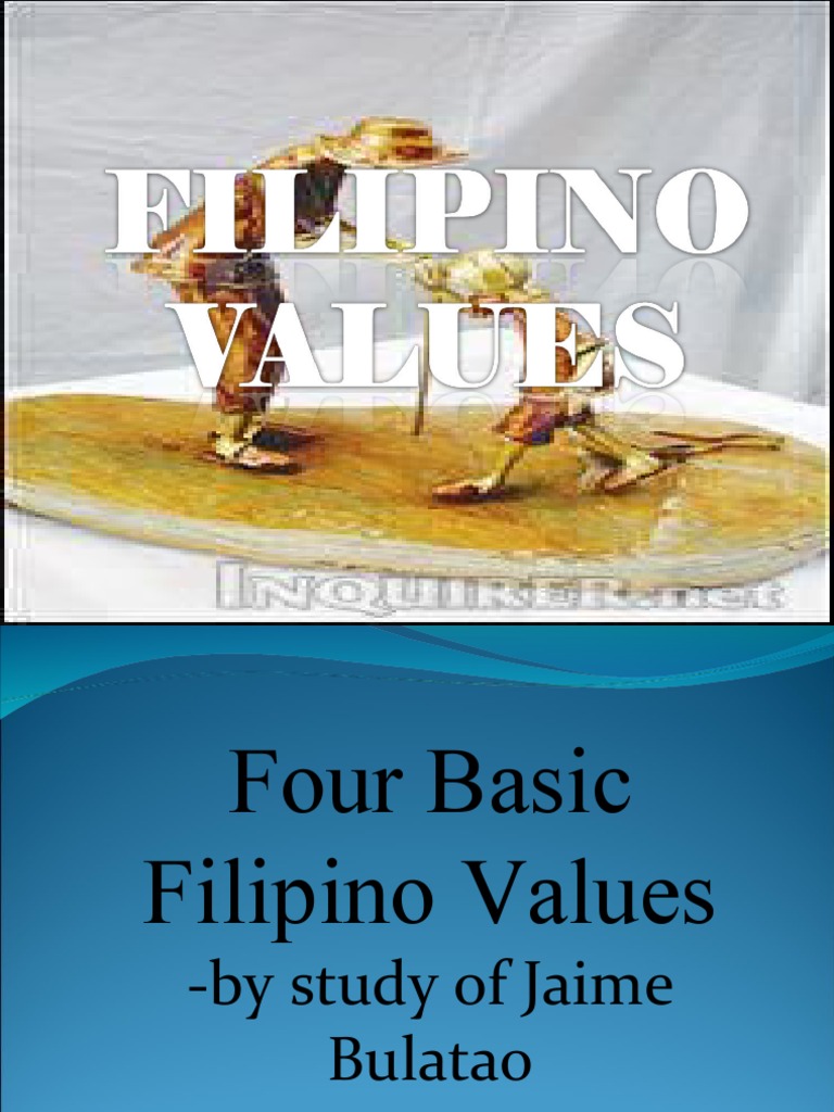Filipino Values | PDF | Behavioural Sciences | Social Science