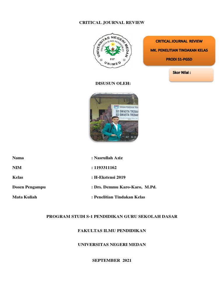 CJR PTK - Nasrullah Aziz | PDF