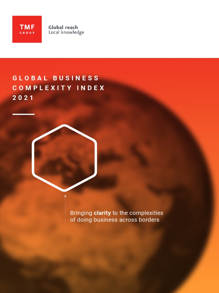 Global Business Complexity Index 2021 - Bringing Clarity To The ...