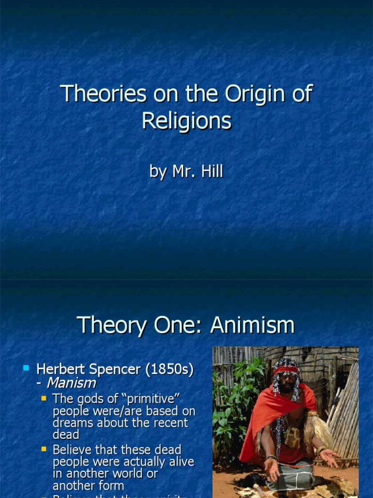 Theories on Religion's Origins | PDF | Monotheism | God