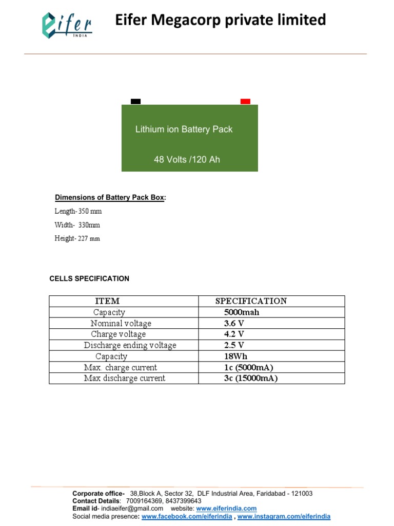 2021 Baja Battery Kit | PDF | Lithium Ion Battery | Battery (Electricity)