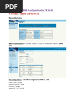 OPTILINK OLT SNMP Configuration Procedure | PDF | Command Line Interface | Software Engineering