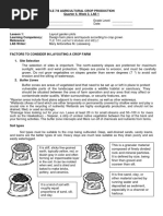 Interpret Farm Plans and Layouts | PDF | Irrigation | Agricultural Science