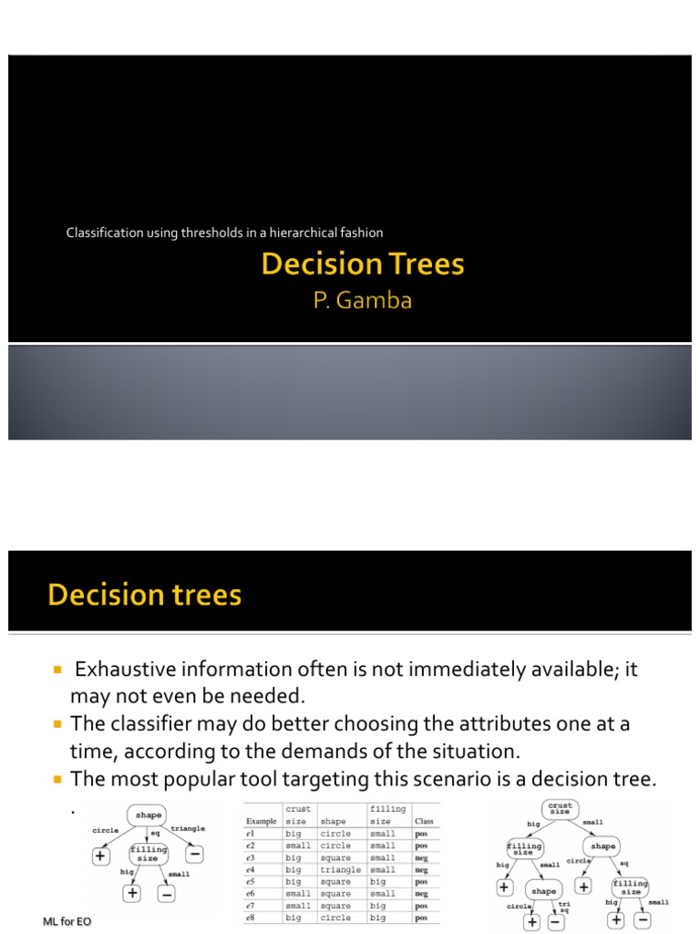 06 Decision Trees | PDF | Statistical Classification | Cognition