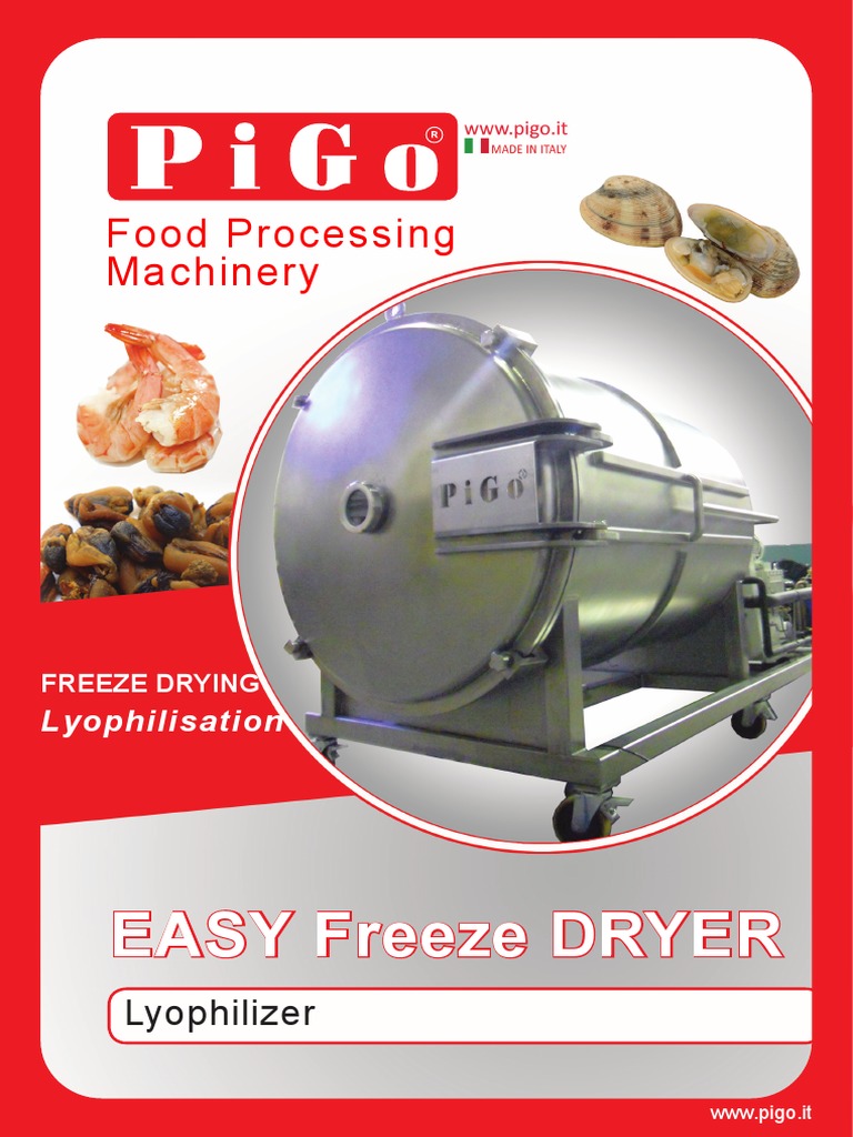 Advanced Freeze Dryers by PIGO | PDF | Freeze Drying | Ice