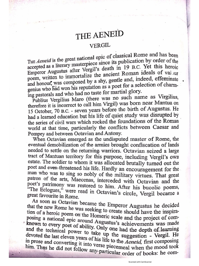 The Aeneid | PDF