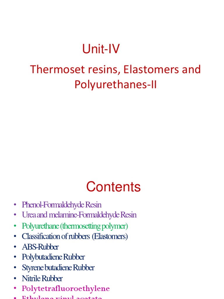 PCE-II Unit-IV | PDF | Building Materials | Chemical Compounds