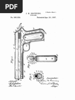 Owen Sub Machine Gun Patent | PDF | Trigger (Firearms) | Cartridge ...