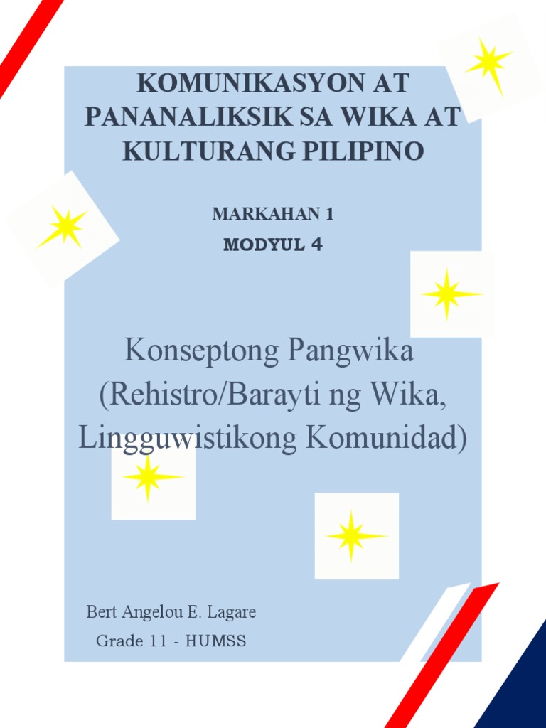 KPWKP - Quarter 1, Module 4 | PDF