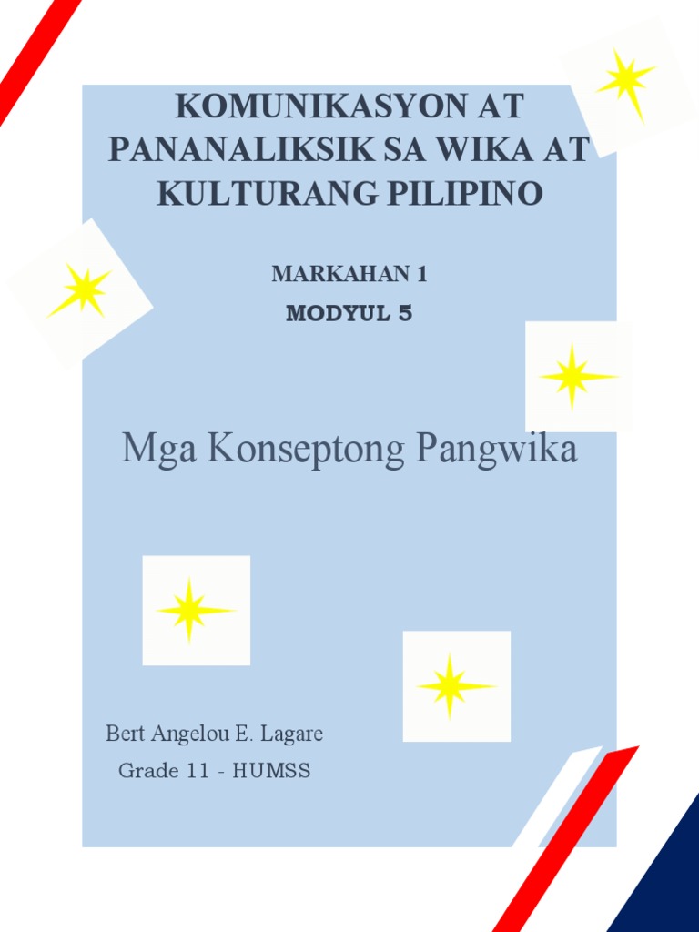 KPWKP - Quarter 1, Module 5 | PDF