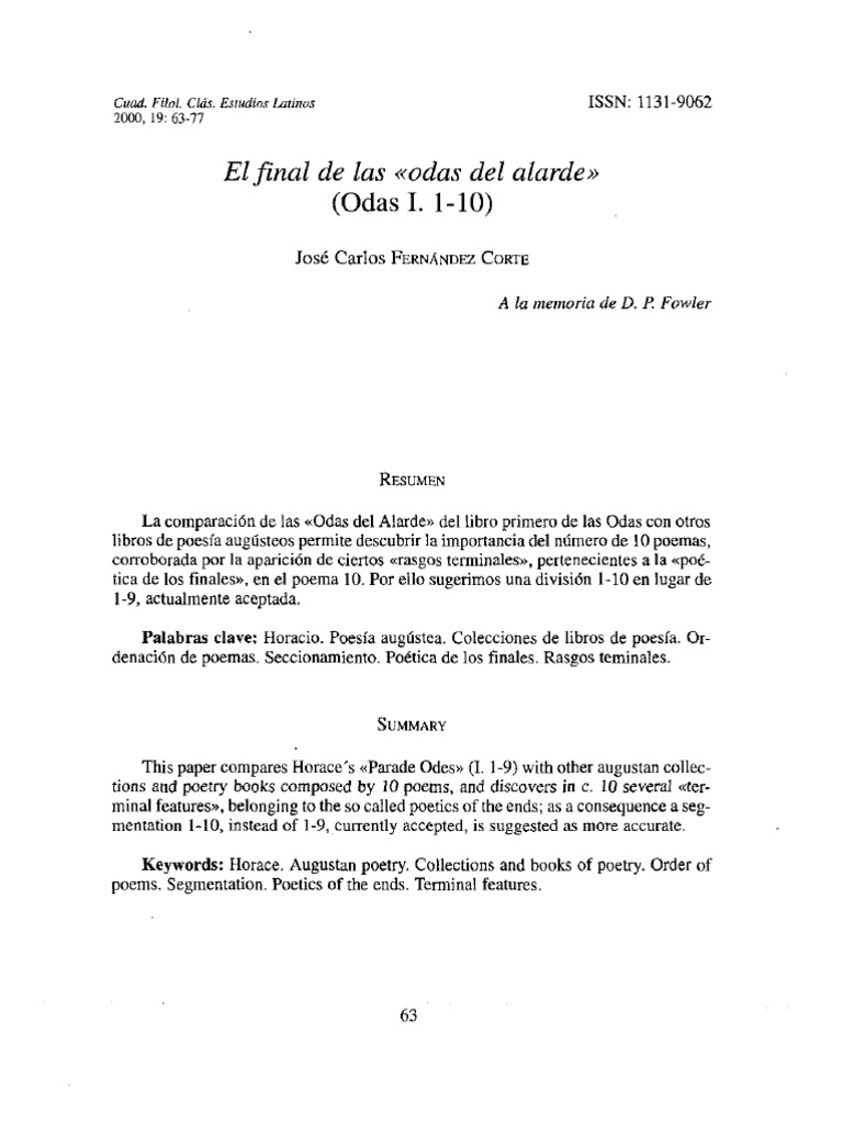 Revisión de las Odas de Horacio | PDF | Ilíada | Aquiles
