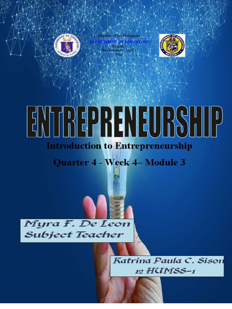 Week 4 Katrina Sison 12 Humss 1 Entrep | PDF | Expense | Prices