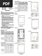 DOP 107EV DOP-107CV: Instruction Sheet | PDF | Computer Engineering ...
